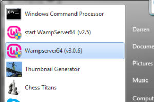 WAMP Server Stack: Localhost for Development and Testing